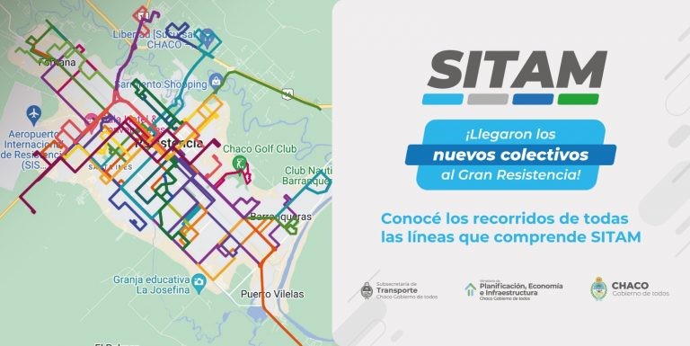 SITAM: Conocé las nuevas líneas y recorridos de los colectivos